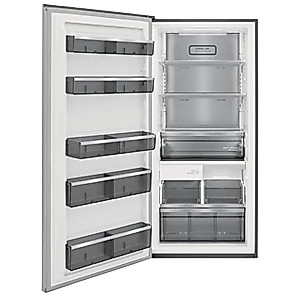 Frigidaire Professional Column Refrigerator & Freezer Set with FPFU19F8WF 33 Inch Freezer and FPRU19F8WF 33 Inch Refrigerator