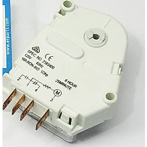 2183400 Compatible with Whirlpool Refrigerator Defrost Timer AP6005994 PS11739056