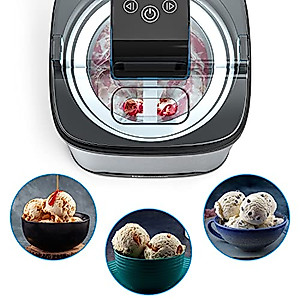 KECOOLKE Ice Cream Maker, Teacher Appreciation Gifts Electric Ice Cream Machine Countertop Fruit Soft Serve Homemade Large Capacity 2 Quart Frozen Yogurt Sorbet gelato