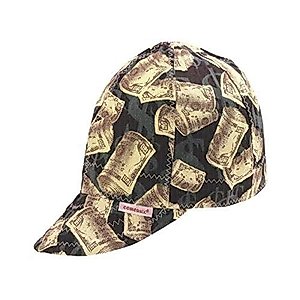 Comeaux Caps 118-1000-8 Deep Round Crown Caps, 8", Assorted Prints