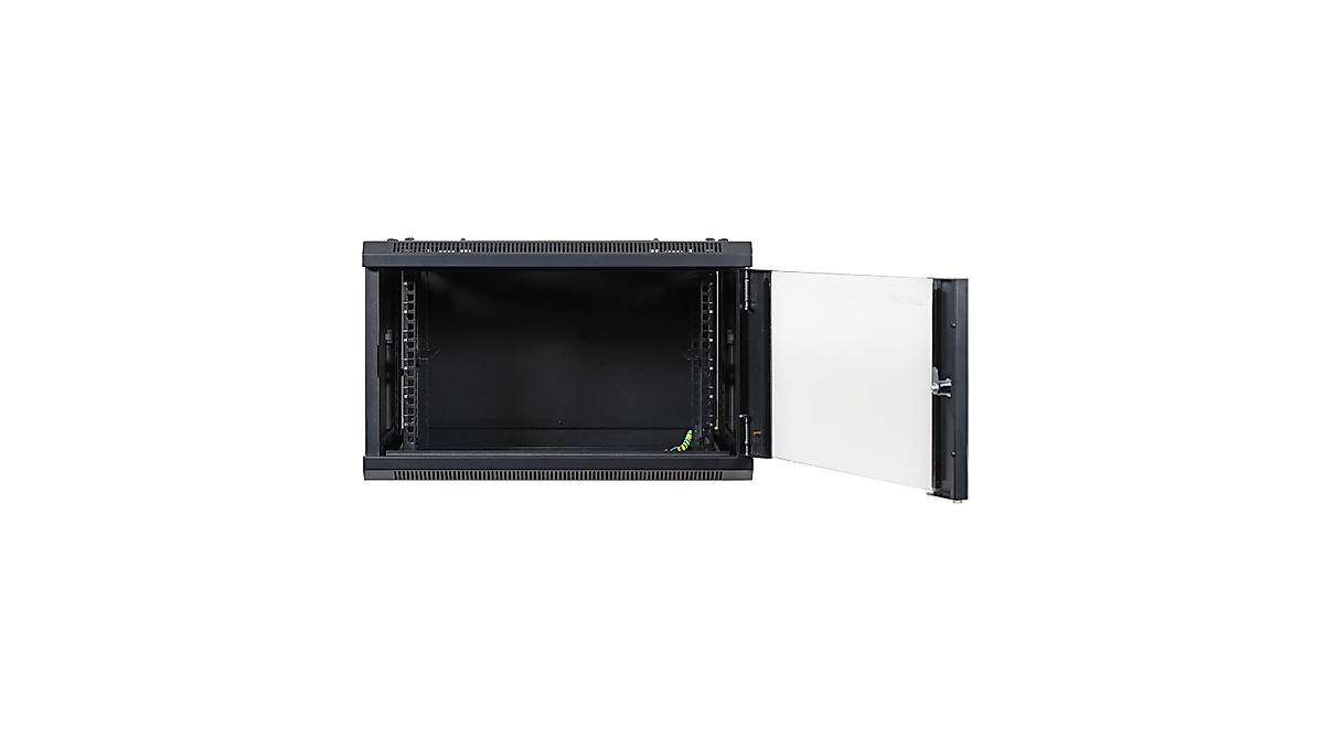 Aeons 6U Wall Mount Network Cabinet - Secure 19-inch Server Rack