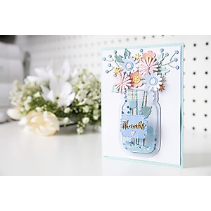 Sizzix Making Essential Shaker Domes, x 1 3/4", 6PK, 664857, Jar 3", 6/Pkg