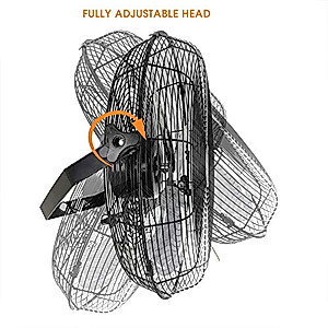 Vie Air Fan Collection, 18 Inch, Black VA-18W