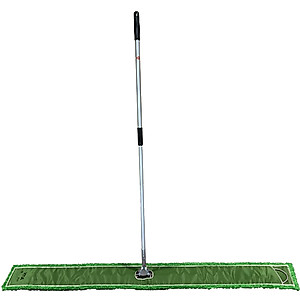 Green Monster - 72" Twisted-Loop Microfiber Dust Mop Kit: Superior Cleaning for Large Spaces