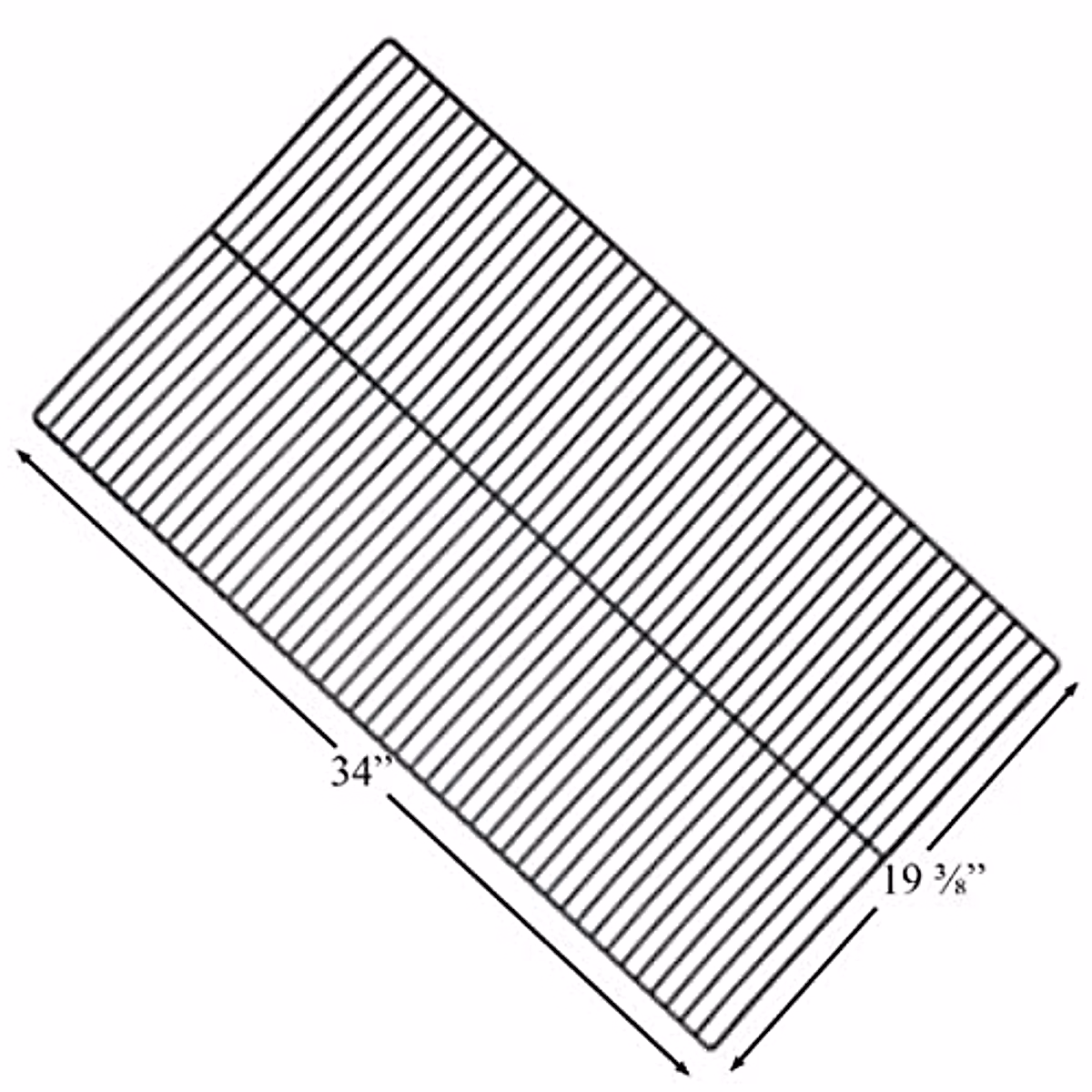 RCK Sales Replacement Porcelain Cooking Grate Compatible with Traeger Smoker/Grill Tex Pro 34 Series Grills