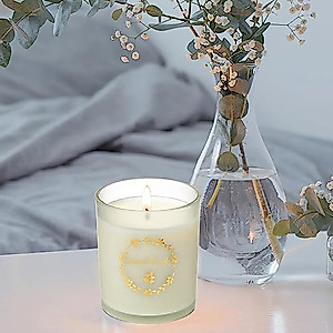 Soy Candles for Home Scented,2 Pack 5.5 Oz Scented Candle Gift Set for Women, Aromatherapy Jar Candles - Ideal Candles Gift for Women （Vanilla and Gardenia）