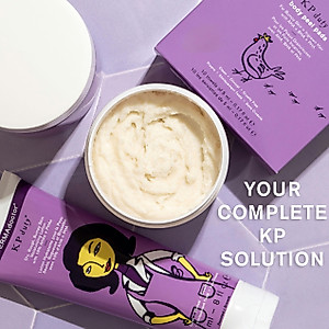 DERMAdoctor KP Bump Eraser Body Scrub Dermatologist Formulated Exfoliant | Keratosis Pilaris Treatment For Dry And Bumpy Skin 10% AHAs + PHAs - 16 fl oz