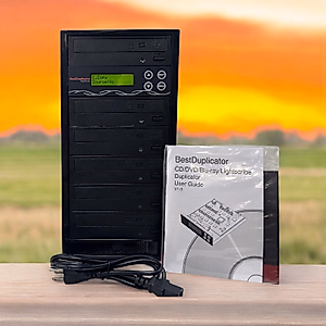 Bestduplicator BD-SMG-5T 5 Target 24X SATA DVD Duplicator with Built-In 1 to 5 M-Disc Support Burner