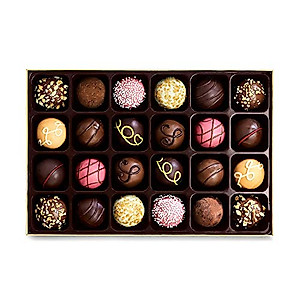 Godiva Chocolatier, Signature Truffles Assorted Chocolate Gift Box 24Ct, 1 ounces