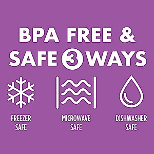 LocknLock Easy Essentials Food Storage lids/Airtight containers, BPA Free, 6-Piece, Clear