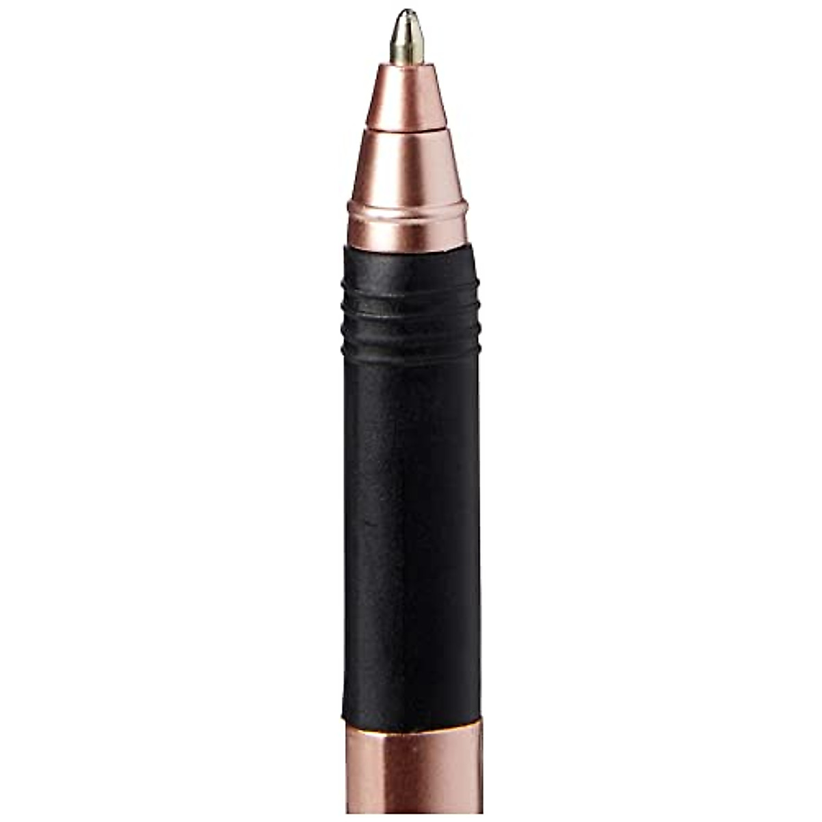 Zebra Classic Rose Gold Ballpoint Pens, Black Ink, 3 count (Pack of 1)