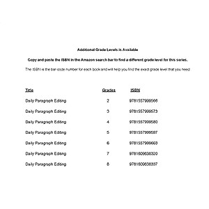 Evan-Moor Daily Paragraph Editing, Grade 5