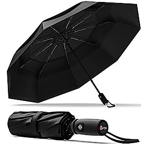 Repel Umbrella Windproof Travel Umbrella - Wind Resistant, Small - Compact, Light, Automatic, Strong Steel Shaft, Mini, Folding and Portable - Backpack, Car, Purse Umbrellas for Rain - Men and Women