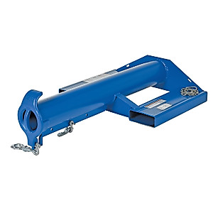 Vestil LMS-EBNT-40-4 Shorty Forklift Jib Boom Crane, 4000 Lb. 24" Centers