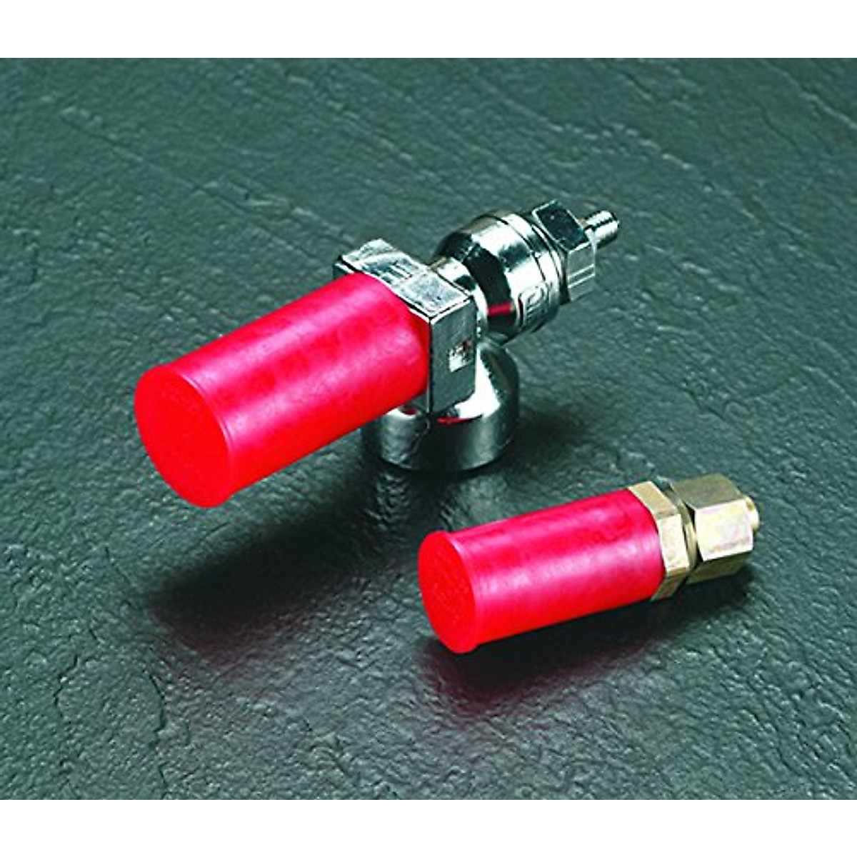 Caplugs 99394921 Plastic Long-Threaded Connector Cap RCL-11, PE-LD, to Cap Thread Size .995 Cap ID .995" Length 1.80", Red (Pack of 60)