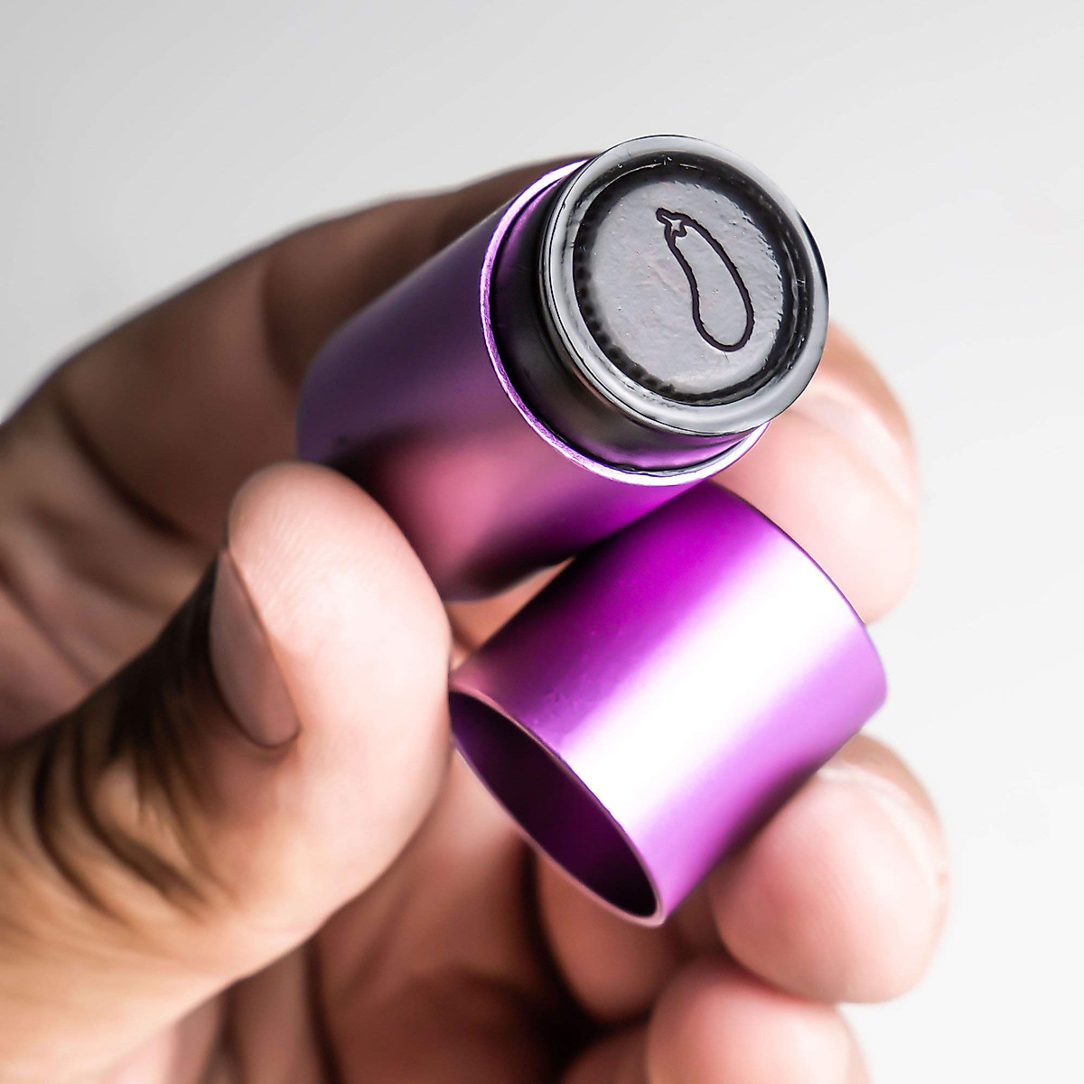 Pins & Aces - Golf Ball Stamp - Reusable Ink Stamp for Golf Ball - Premium Machine Billet Aluminum Case - Long Lasting Ink Lets You Customize Your Game