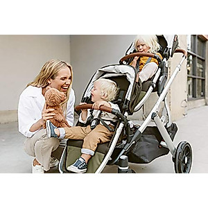 RumbleSeat V2 - FINN (deep sea/Silver/Chestnut Leather)