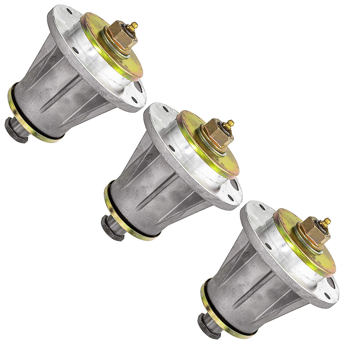 8TEN Spindle Toothed Blade Kit for Husqvarna 61 inch Deck iZ 4821 6125 IZC 5221 LZ 5227 6127 6130 7230