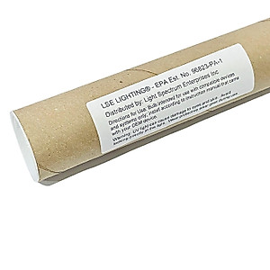 LSE Lighting Quartz Sleeve Replacement for S8Q-PA S810RL QS-810 UV QS810 | Designed and Made in USA