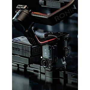 Tilta Dual Handle Power Supply Bracket Compatible with DJI RS4 PRO / RS4 / RS3 PRO | Power Supply Bracket and Operating Handle Included | TGA-DHB