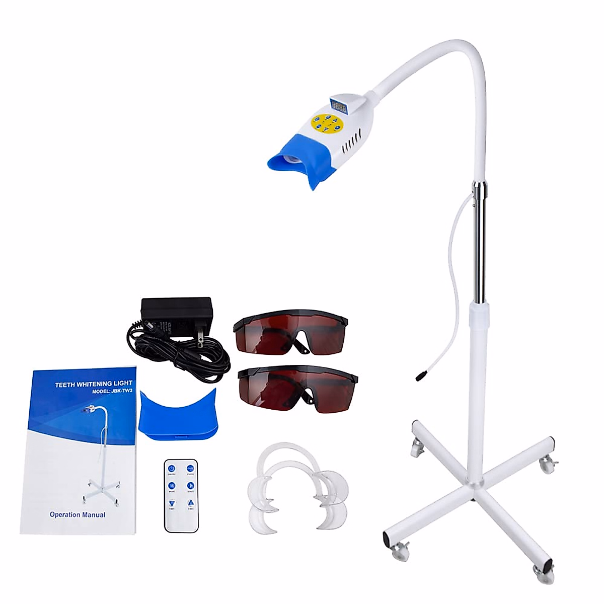 Pevor Dental Teeth Whitening Light Teeth Whitening Machine LED Light 2 Color Teeth Whitener Bleaching 10 LED Light Lamp LED Teeth Whitening LED Accelerator Light