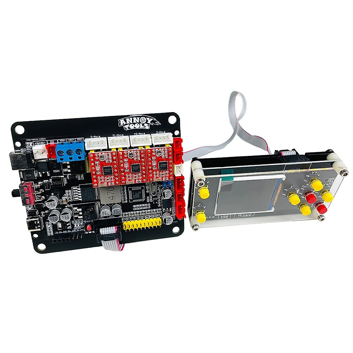 GRBL Offline Controller 1.8 inch CNC Controller Board 3 Axis For 1610/2418/3018 PRO GRBL CNC Router Engraving Machine Carving Milling