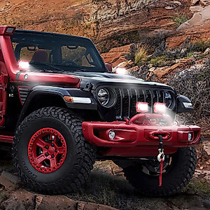 Nilight LED Light Bar 2PCS 60W 4Inch Triple Row Spot Flood Combo Lights w/Wiring Kit for Fog Light Driving Light Work Light on Off-Road Truck SUV ATV UTV, 2 Years Warranty