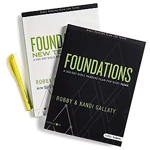 Foundations - Teen Devotional: A 260-Day Bible Reading Plan for Busy Teens