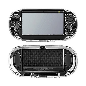 OSTENT Protective Clear Crystal Hard Carry Guard Case Cover Skin for Sony PS Vita PSV