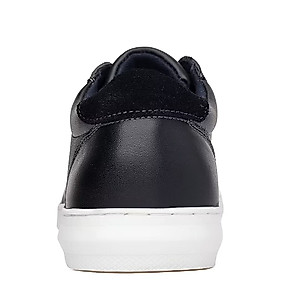 Casual Sneakers, Originals Oxford Lace-up Leather Shoes for Men Black 10