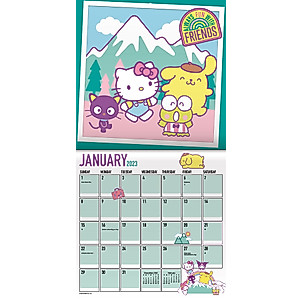 2023 Hello Kitty Mini Wall Calendar
