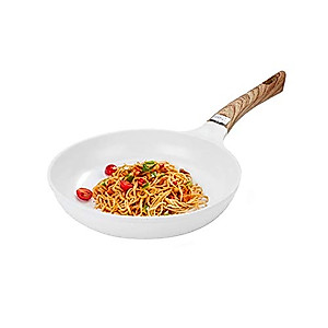 ZHYHSM-111 26cm General Use Ceramic Coating and Aluminum Non Stick Frying Pan Grill Pancake Egg Kitchen Cookware Fry Pot Gas Induction
