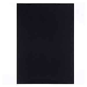 Gallery Solutions 17x26 Display Hinged Front, Black Shot Glass Case OD 17", 17" x 26"