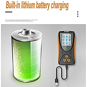 Geiger Counter, Portable Nuclear Radiation Detector High Accuracy X β γ Rays Tester Radiation Dose Alarm for laboratory, Hazardous Material Handling