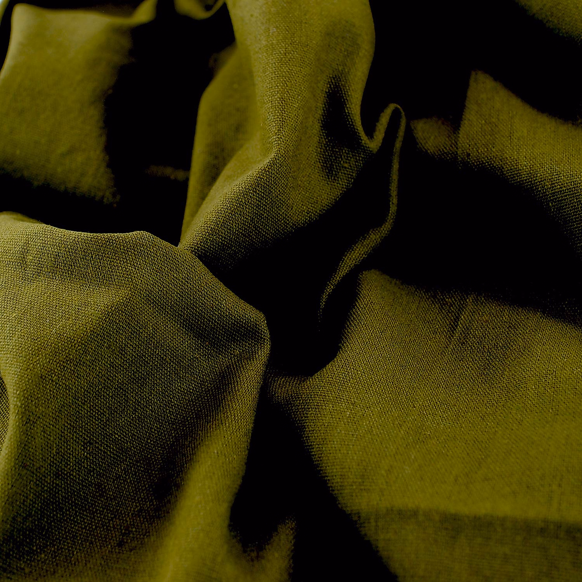 Rose Flavor Pre-Cut Quilting Linen Fabric,Craft Cloth,DIY for Sewing Crafting 60" by 1 Yard(Army Green)