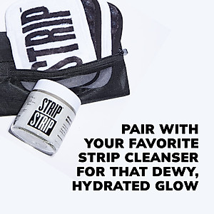 STRIP MAKEUP - Reusable Cleansing Wipes Black/White - - 2-sided, sustainable, washable microfiber cloths - Pack of 7