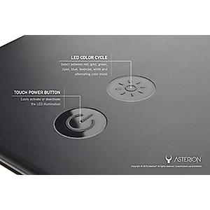 The Original Universal Illuminated RGB VR Charging Stand for Meta Quest 3/2 / 1 / Pro, Oculus, Vision Pro, HTC, Rift-s, PSVR, Index All VR Headsets | Black Aura v1.0