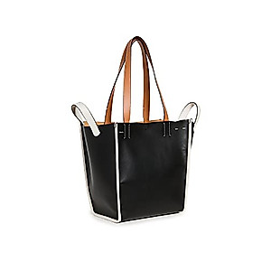 Proenza Schouler White Label Women's XL Mercer Leather Tote, Black, One Size