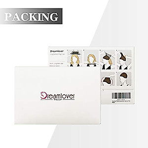 Dreamlover Black Wig Cap for Women Lace Front, Mesh Wig Cap for Long Hair, Wig Net Cap, 2 Pieces