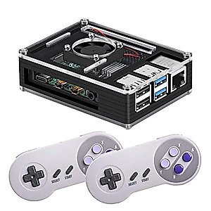 RetroGamingHaven Retropie Console - 128GB Raspberry Pi 4B - 141,000+ Retro Games 50+ Consoles Kit