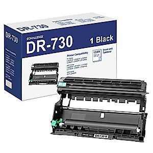 DR730 DR 730 Compatible Drum Unit 1-Pack (NOT Toner) Replacement for Brother DR730 Compatible with HL-L2350DW HL-L2395DW HL-L2390DW HL-L2370DWXL MFC-L2750DW MFC-L2710DW DCP-L2550DW Printer