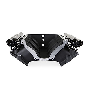 Holley 300-603BK: Base Intake Manifold & Fuel Rails, Ls1 Lo-Ram, Black