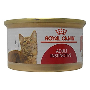 Royal Canin Slices in Gravy Cat Food 2 Flavor 6 Can Sampler, (3) Each: Adult Instinctive, Intense Beauty (3 Ounces) - Plus Catnip Toy and Fun Facts Booklet Bundle