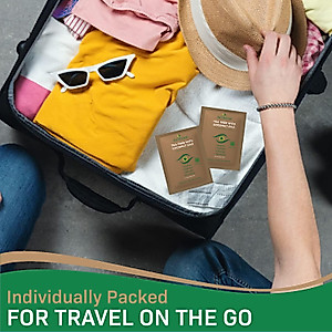 NOVEHA Tea Tree & Coconut Oil Eyelid & Lash Wipes | For Demodex, Blepharitis & Itchy Eyes, Box Of 60 Individually Wrapped Eyelash Wipes With Aloe Vera, Natural Makeup Remover & Daily Eye Cleanser