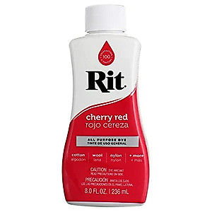 Rit+88230+8+Oz+Cherry+Red+Liquid+Dye