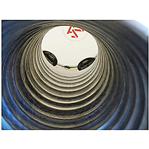 ZAZA Percussion 16'' Length Aluminum Darbuka, 8" Tunable Synthetic Head and Internal Jingles Doumbek (Silver)