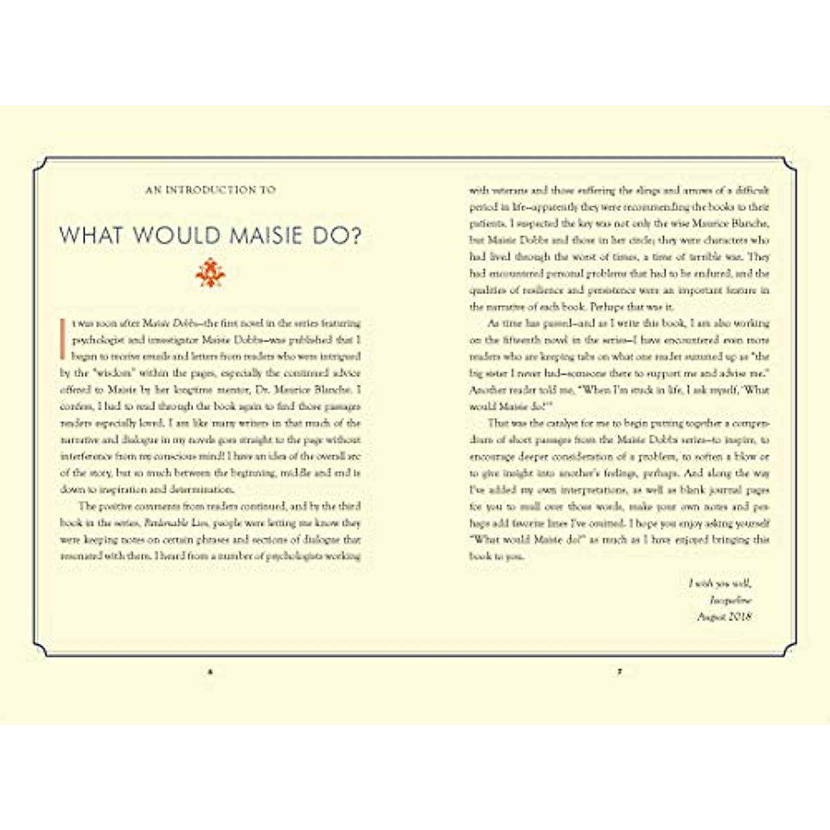 What Would Maisie Do?: Inspiration from the Pages of Maisie Dobbs