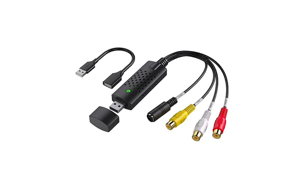 VIXLW USB Video Capture Card - Convert VHS & Mini DV to 720p HD