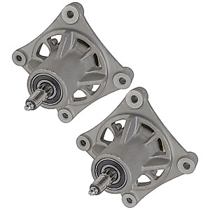 Caltric Spindle Assembly Set Compatible with Husqvarna EZ 4824 BI/GTH 2248 XP/GTH 250 / GTH 2548 / GTH 2548 XP/RZ 46 i/RZ 4621 / RZ 4623 / YTH 1848 Lawn Mowers and Garden Tractors