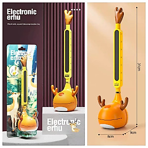 GUCHENSHAN This is a Magical Music Toy, an Electronic Instrument That can Produce Wonderful Sounds and Bring Kid a Different Gaming Experience. It is The Best Gift for Kids(Yellow Elk)